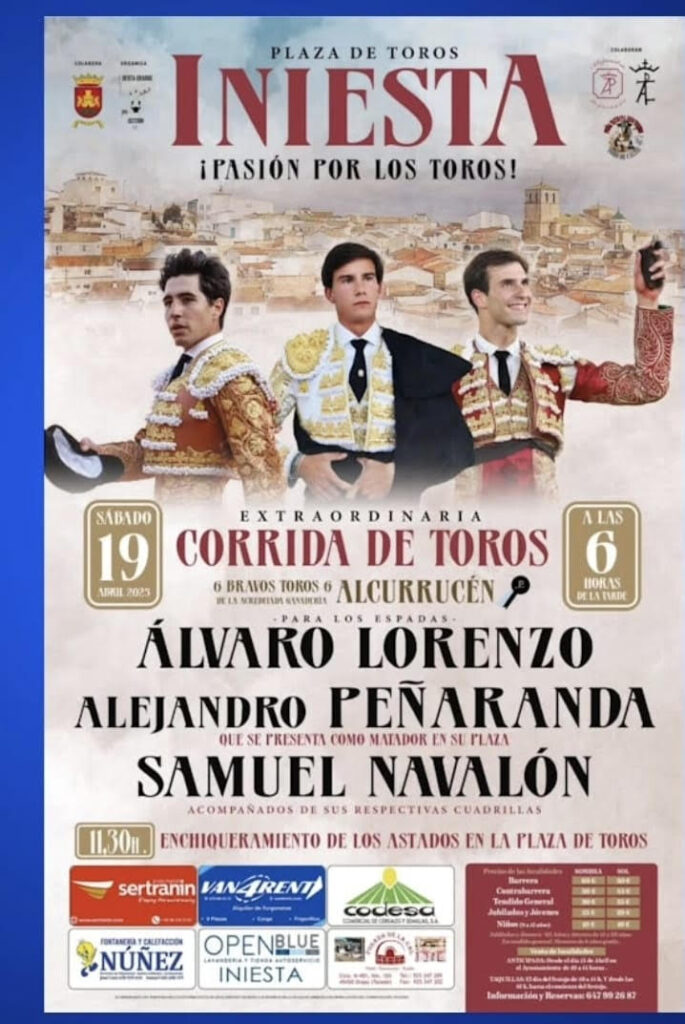 PLAZA-DE-TOROS-INIESTA-19-ABRIL-2025 - Toros hoy