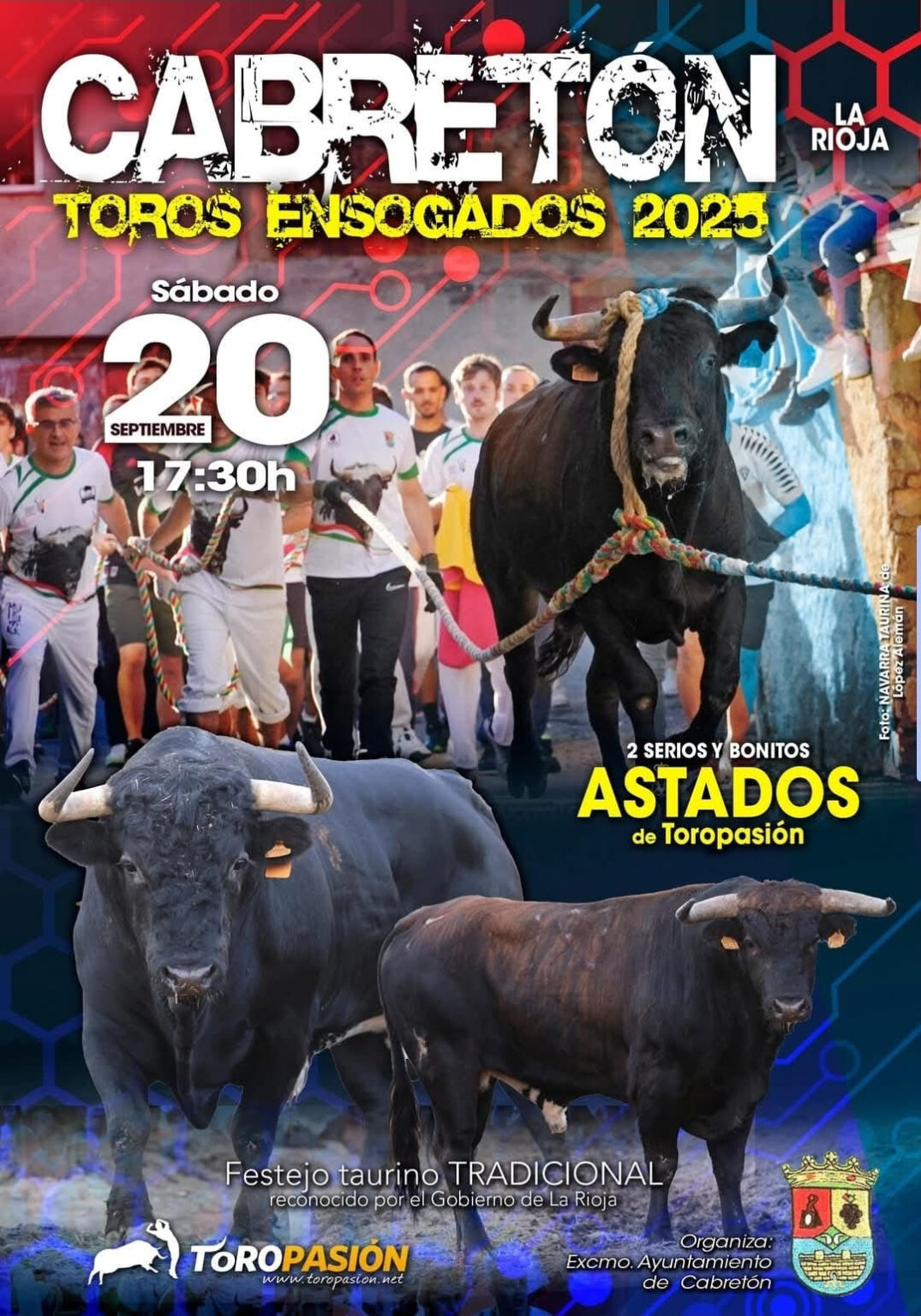 TOROS CABRETON 20 SEPTIEMBRE 2025 - Toros hoy