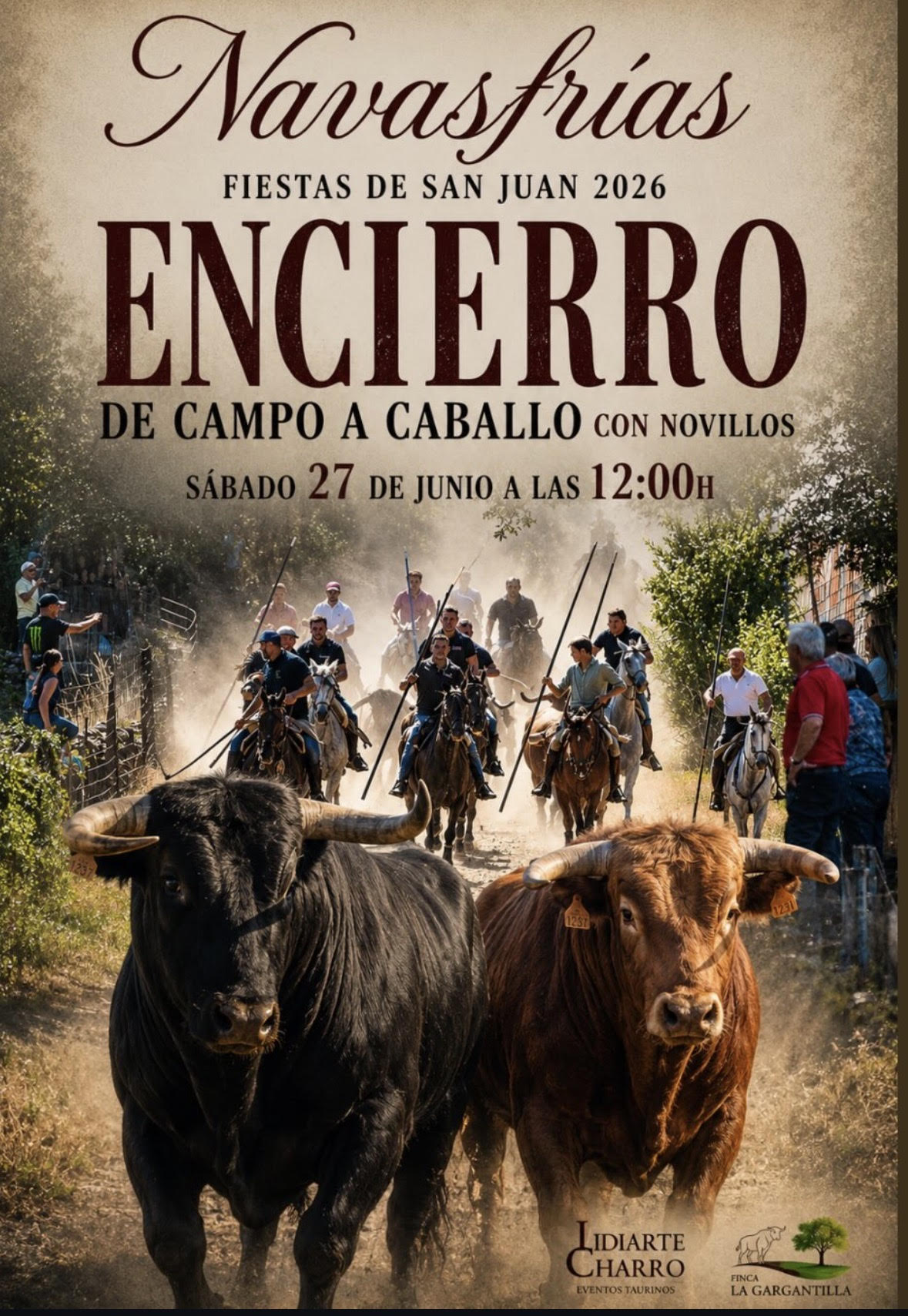 TOROS NAVAS FRIAS 27 JUNIO 2026 - Toros hoy